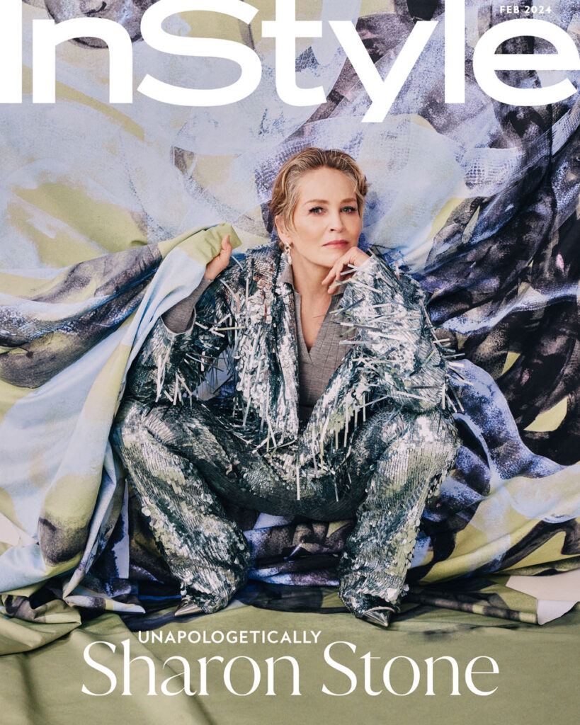 Sharon Stone Covers INSTYLE's 'Confidence' Issue - Tom + Lorenzo