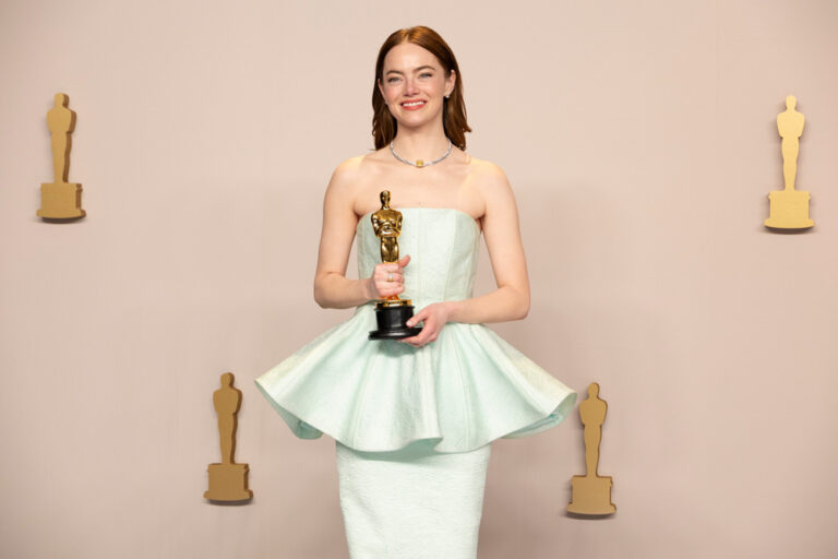 Oscars 2024: Emma Stone in Louis Vuitton - Tom + Lorenzo
