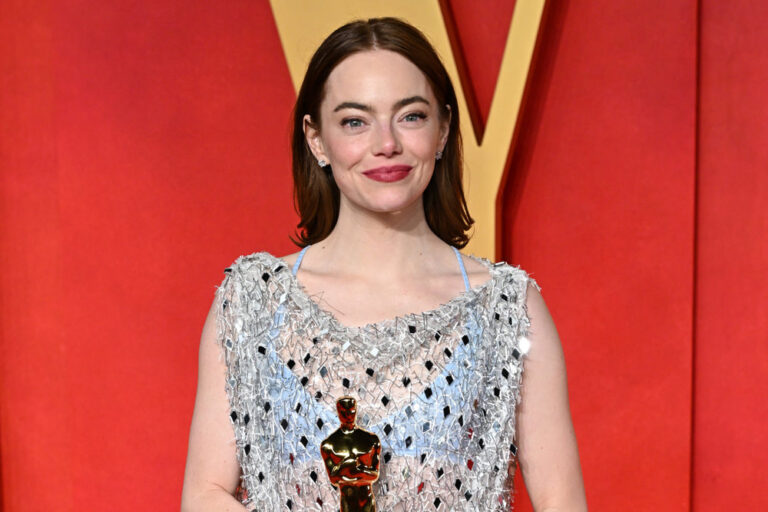 Vanity Fair Oscar Party 2024: Emma Stone in Louis Vuitton - Tom + Lorenzo