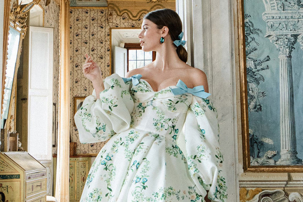 Monique Lhuillier Bridal Spring 2025 Collection - Tom + Lorenzo