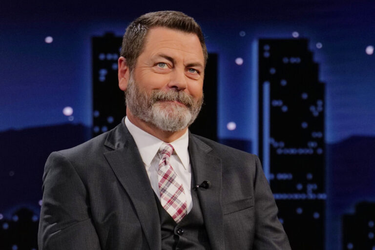 CIVIL WAR Star Nick Offerman on JIMMY KIMMEL LIVE! - Tom + Lorenzo