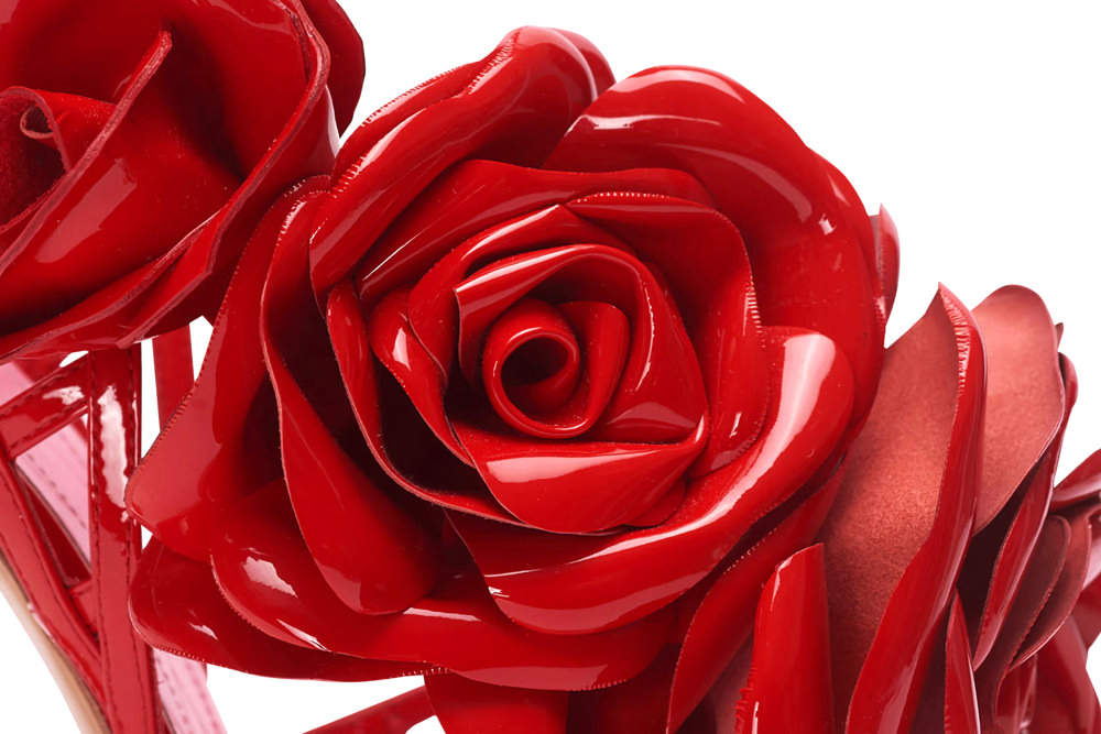 Yea or Nay: Balmain Patent Leather Eden Sandals with Openwork Grid and ...