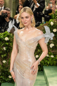 Met Gala 2024: Elle Fanning in Balmain - Tom + Lorenzo