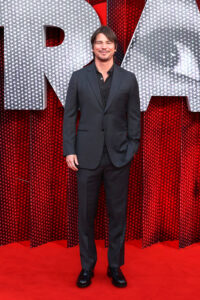 M. Night Shyamalan, Saleka and Josh Hartnett at the TRAP London Special ...