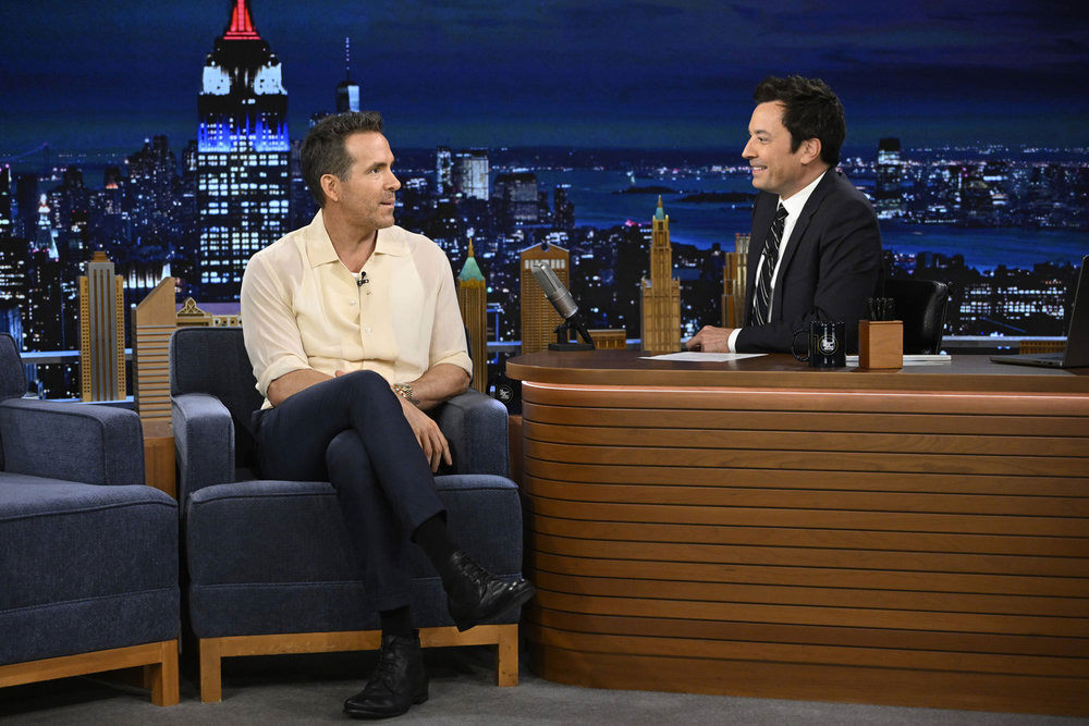 DEADPOOL & WOLVERINE Star Ryan Reynolds in Bode on THE TONIGHT SHOW ...
