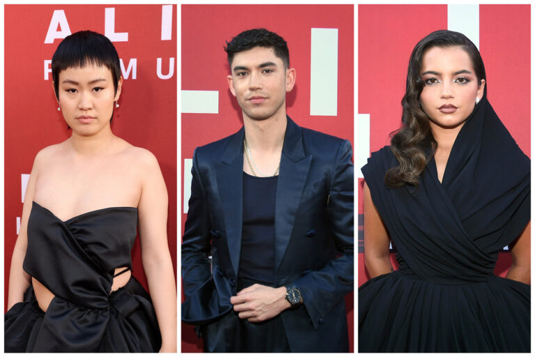 Aileen Wu, Archie Renaux and Isabela Merced at the ALIEN: ROMULUS Los Angeles Premiere - Tom ...