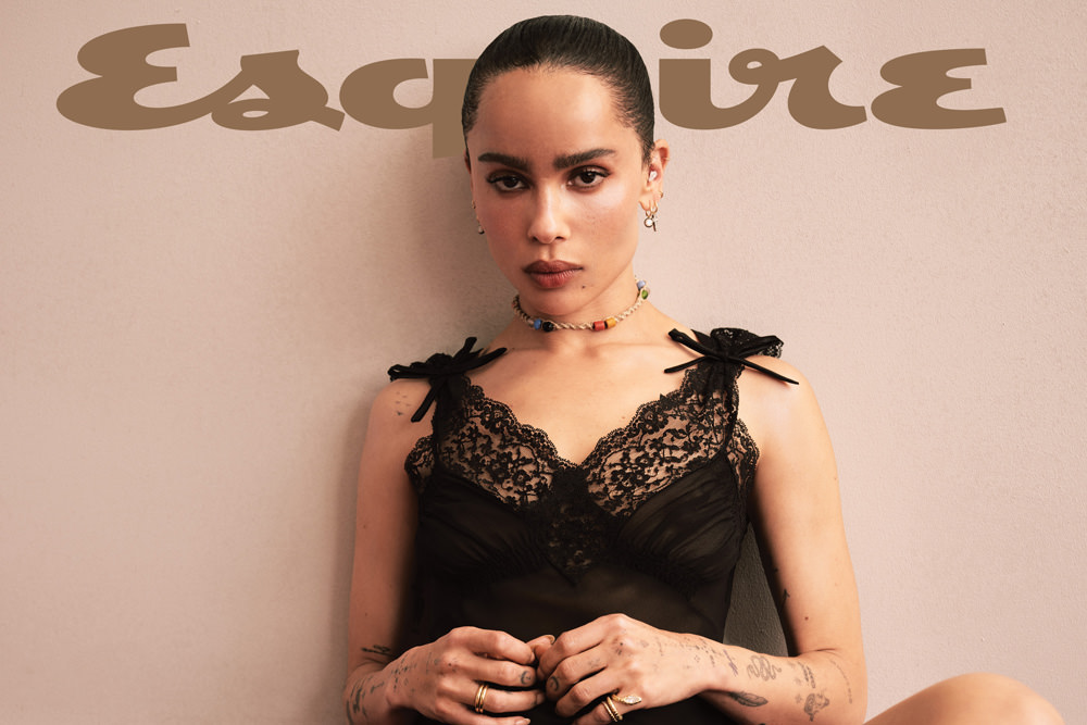 BLINK TWICE Director Zoë Kravitz Covers ESQUIRE's September Issue - Tom ...