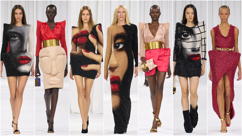 Paris Fashion Week: Balmain Spring 2025 Collection - Tom + Lorenzo