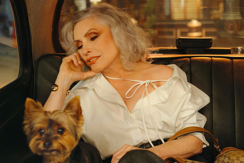 Debbie Harry for Gucci's 'Blondie' Bag and Cruise 2025 Ad Campaign ...