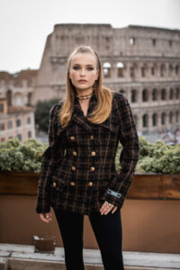 The Cast of EMILY IN PARIS in Rome for the Launch of Season 4 Part 2 ...