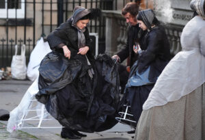 Guillermo del Toro's FRANKENSTEIN Filming in Edinburgh - Tom + Lorenzo