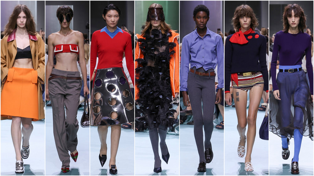 Milan Fashion Week: Prada Spring 2025 Collection - Tom + Lorenzo