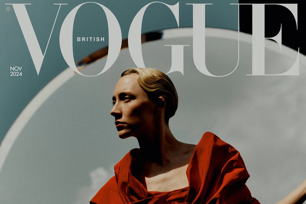 BLITZ Star Saoirse Ronan Covers British VOGUE Magazine - Tom + Lorenzo