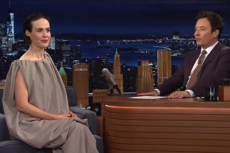 HOLD YOUR BREATH Star Sarah Paulson on THE TONIGHT SHOW STARRING JIMMY ...