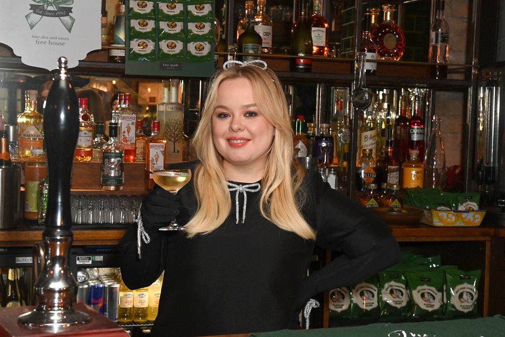 DOCTOR WHO and BRIDGERTON Star Nicola Coughlan at 'The Kate Spade Arms ...