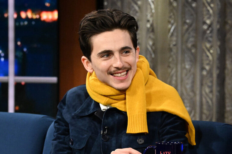 A COMPLETE UNKNOWN Star Timothée Chalamet on THE LATE SHOW WITH STEPHEN ...