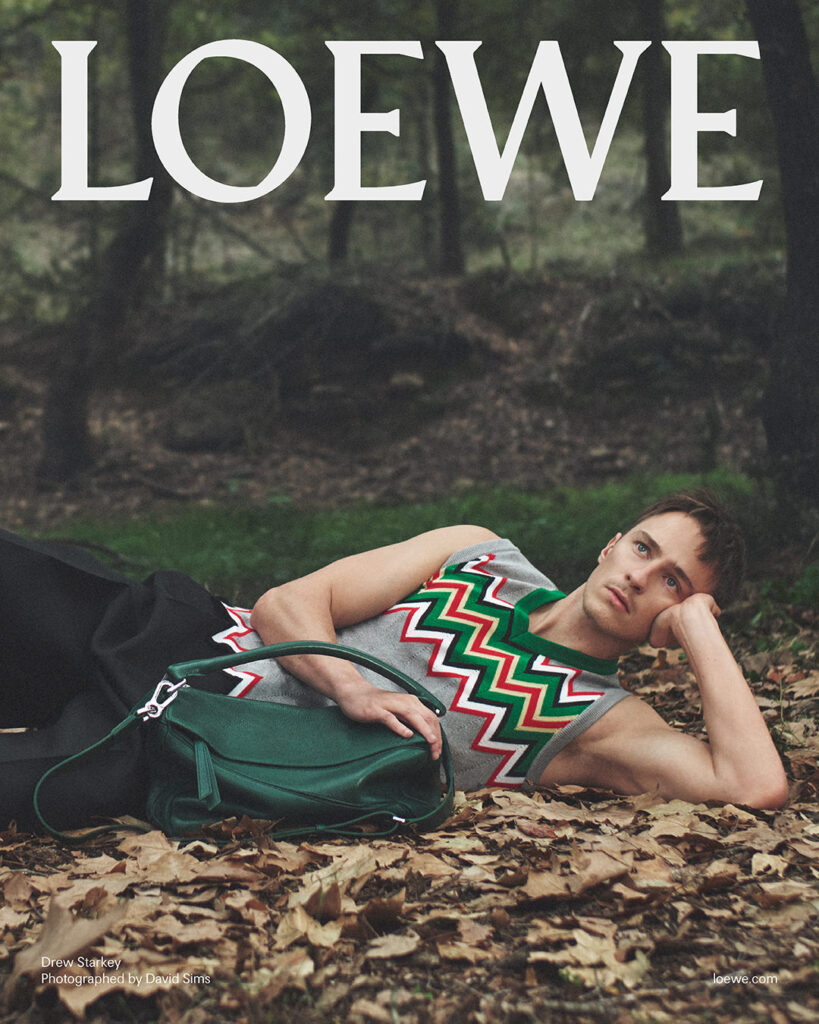 QUEER Star Drew Starkey for Loewe's Spring 2025 Ad Campaign - Tom + Lorenzo