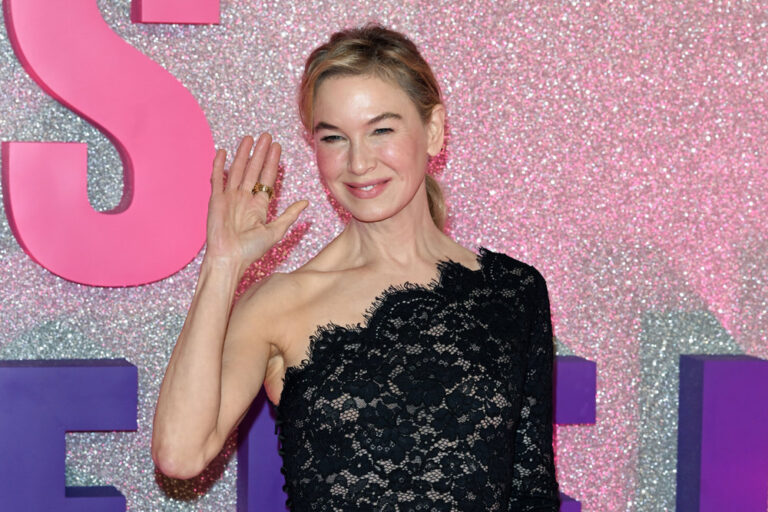 Renée Zellweger in Saint Laurent at the BRIDGET JONES: MAD ABOUT THE ...