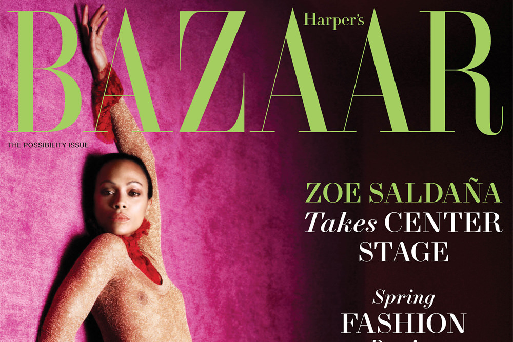 EMILIA PEREZ Star Zoe Saldaña on Navigating the Challenges of ADHD and More for HARPER'S BAZAAR ...