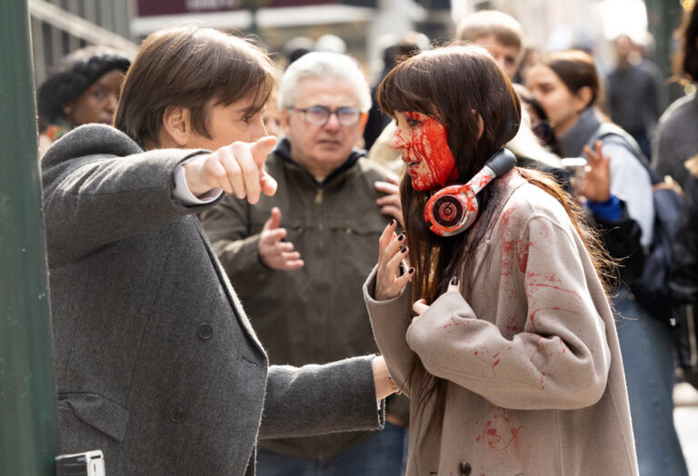 Dakota Johnson and Josh Hartnett Film VERITY in New York City - Tom ...