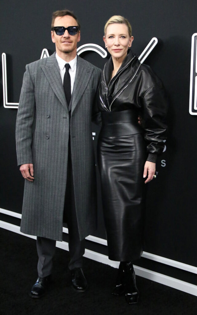 Michael Fassbender and Cate Blanchett at the BLACK BAG New York Premiere - Tom + Lorenzo