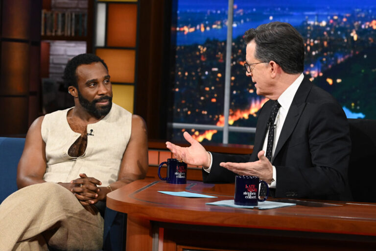 SEVERANCE Star Tramell Tillman on THE LATE SHOW WITH STEPHEN COLBERT ...
