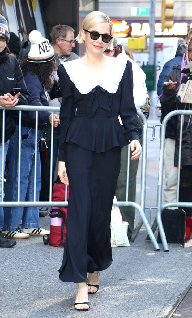 Style File: Michelle Williams Promotes DYING FOR SEX in New York - Tom ...