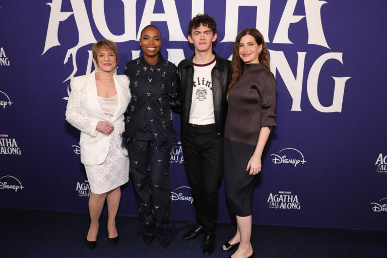 Patti LuPone, Sasheer Zamata, Joe Locke, and Kathryn Hahn at the AGATHA ...