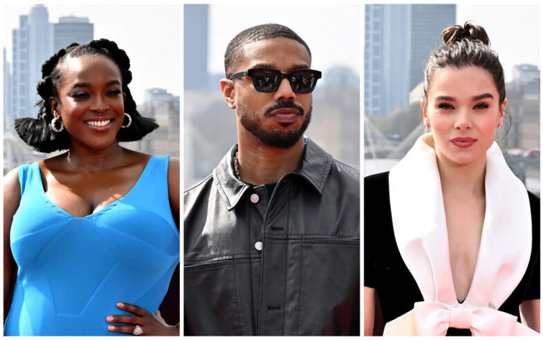 Wunmi Mosaku, Michael B. Jordan and Hailee Steinfeld at the SINNERS London Photo Call - Tom ...