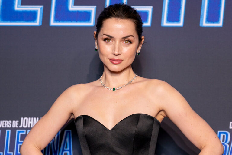 Ana de Armas in Louis Vuitton at the BALLERINA Paris Premiere: IN or ...