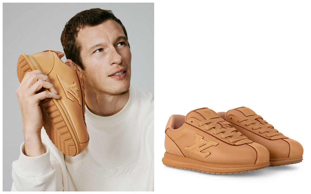 Callum Turner for Louis Vuitton's LV BUTTERSOFT Sneaker Ad Campaign ...