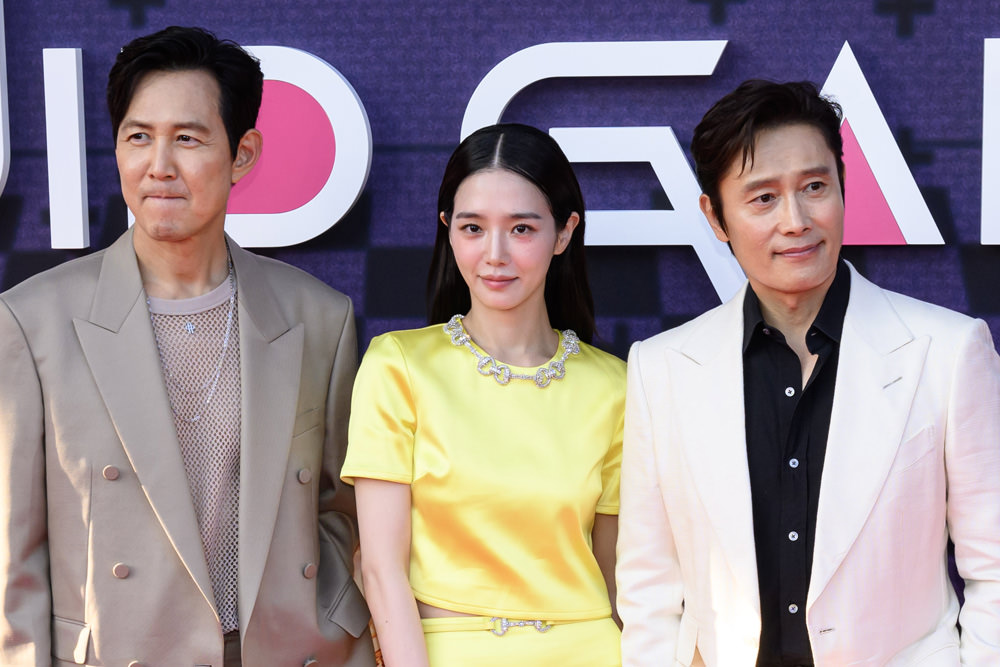 Lee-Jung-jae-Park-Gyu-young-Lee-Byung-hun-SQUID-GAME-Season-3-London ...