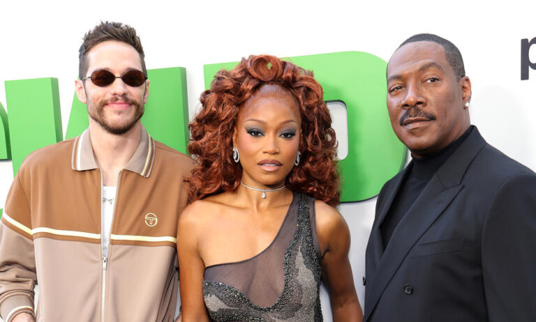 Pete Davidson, Keke Palmer and Eddie Murphy at THE PICKUP Los Angeles ...