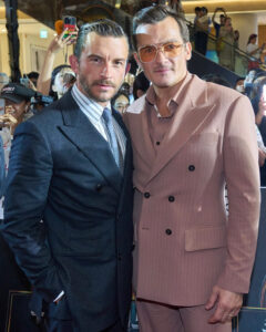 Scarlett Johansson, Jonathan Bailey and Rupert Friend at the JURASSIC ...