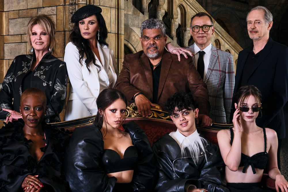 The WEDNESDAY Season Two Cast at the Natural History Museum for the ...