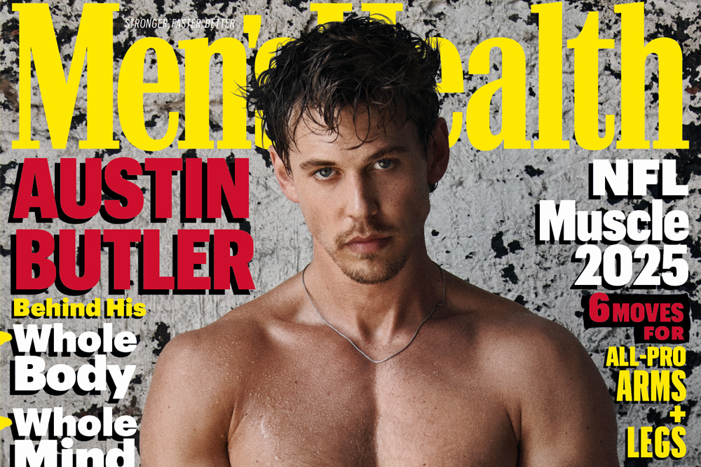 CAUGHT STEALING Star Austin Butler Covers MEN'S HEALTH Magazine - Tom ...