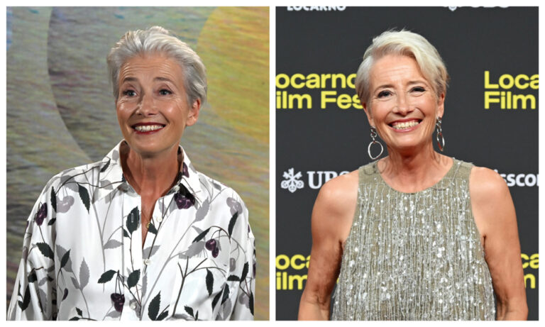 Style File: Emma Thompson in Stella McCartney and Brunello Cucinelli at ...