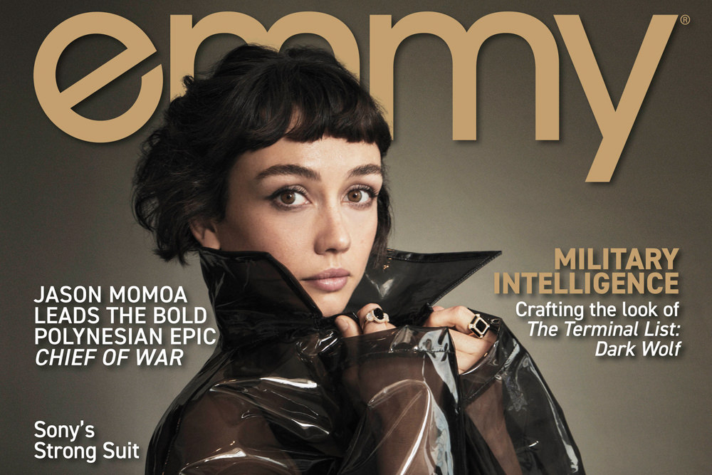 ALIEN: EARTH Star Sydney Chandler Covers Emmy Magazine - Tom + Lorenzo