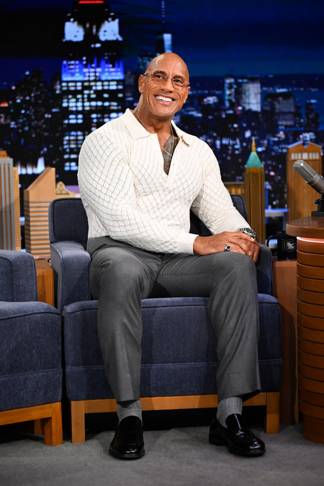 THE SMASHING MACHINE Star Dwayne Johnson on THE TONIGHT SHOW STARRING ...