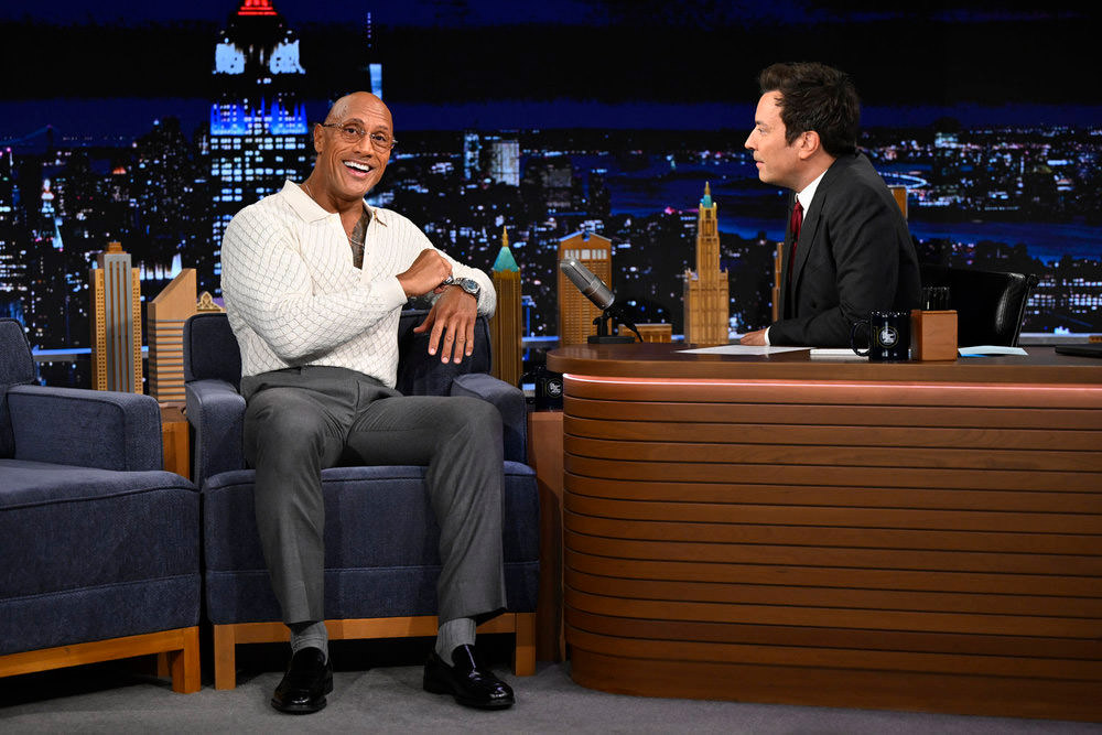 THE SMASHING MACHINE Star Dwayne Johnson on THE TONIGHT SHOW STARRING ...