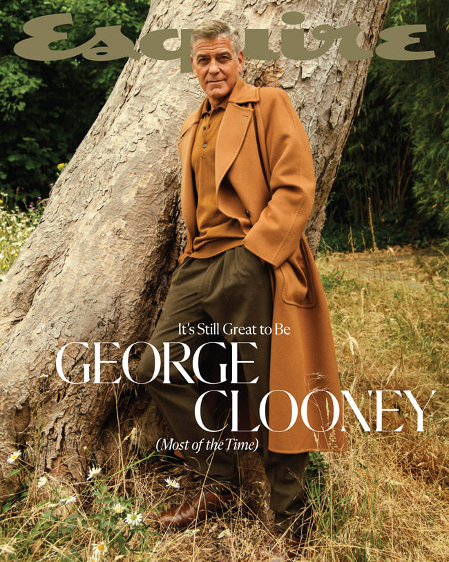 George Clooney Covers ESQUIRE’s October-November Issue - Tom + Lorenzo