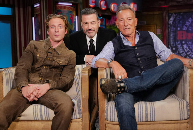 Jeremy Allen White and Bruce Springsteen Promote SPRINGSTEEN: DELIVER ...