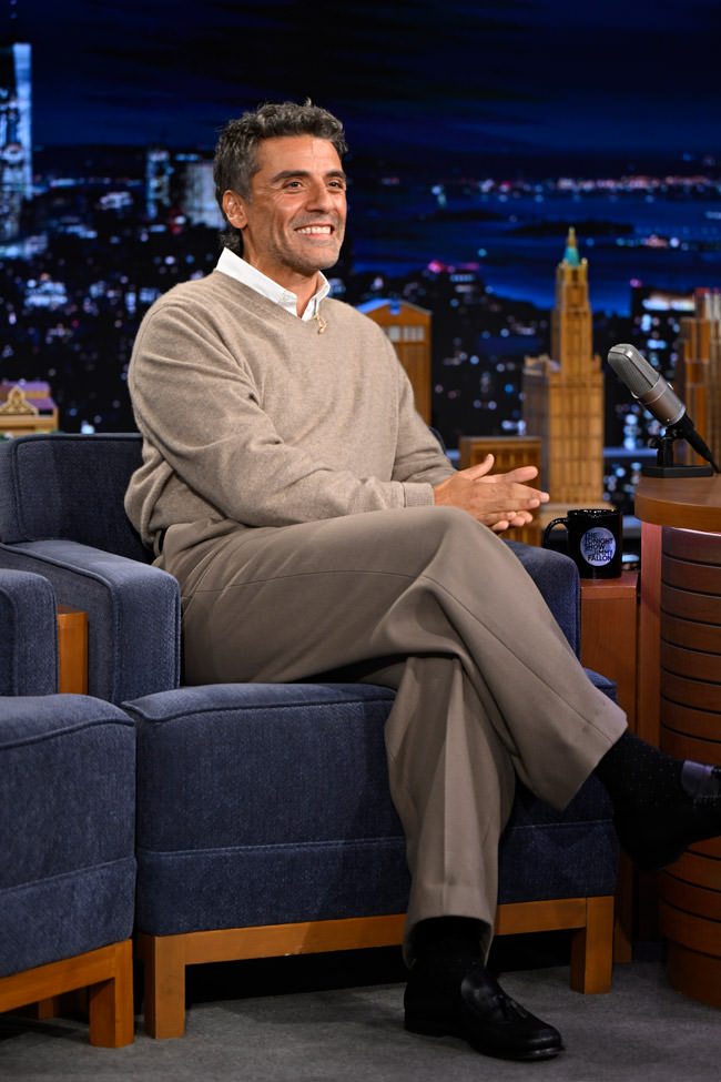 FRANKENSTEIN Stars Oscar Isaac and Jacob Elordi on THE TONIGHT SHOW ...