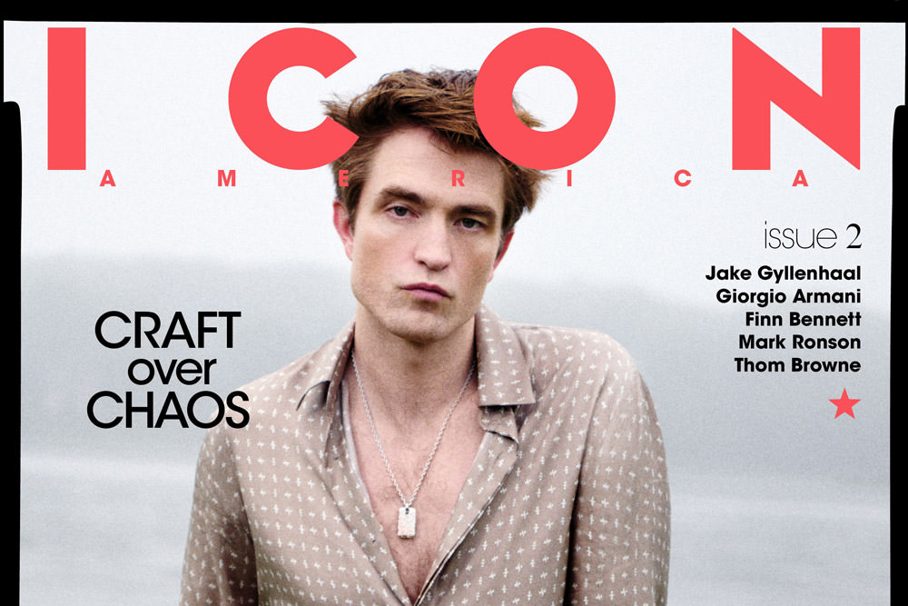 Robert Pattinson Covers ICON AMERICA Magazine - Tom + Lorenzo