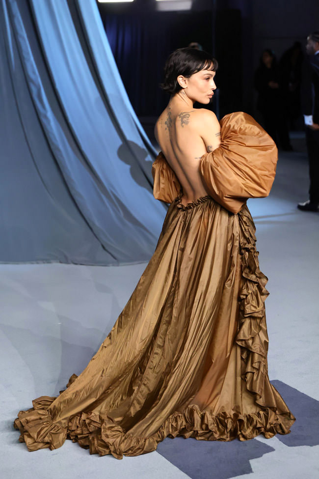 Academy Museum Gala 2025: Zoë Kravitz in Saint Laurent: IN or OUT ...