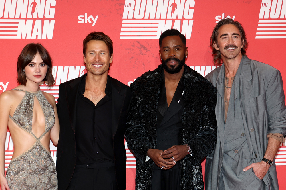 Emilia Jones, Glen Powell, Colman Domingo, and Lee Pace at THE RUNNING ...