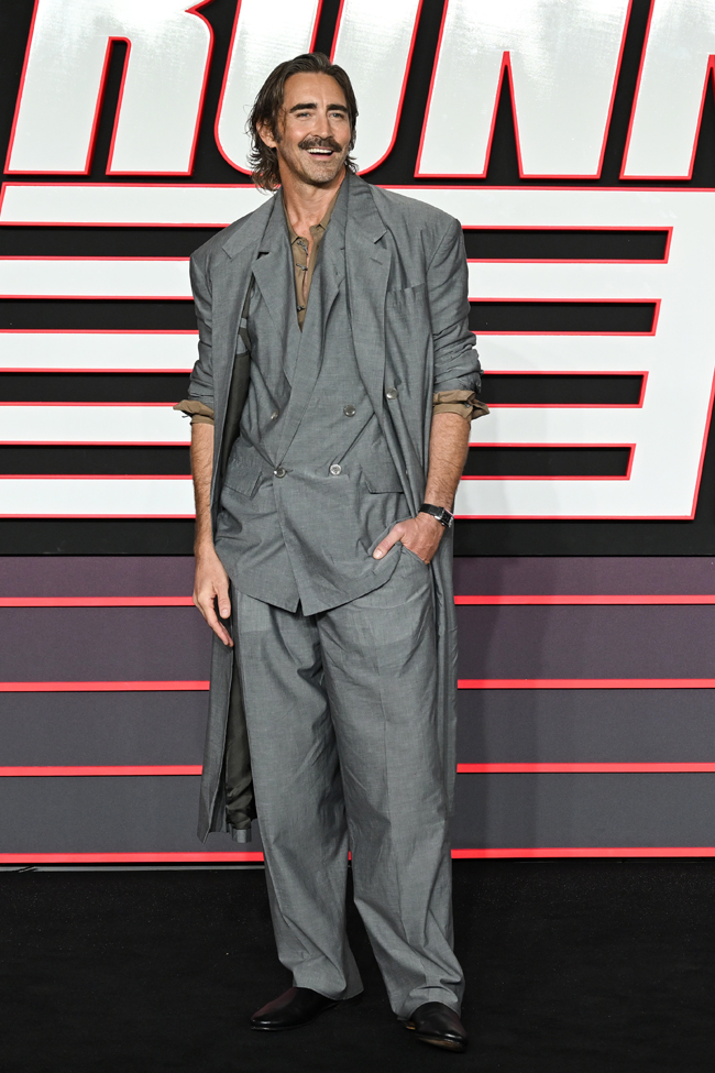 Emilia Jones, Glen Powell, Colman Domingo, and Lee Pace at THE RUNNING MAN UK Premiere - Tom ...