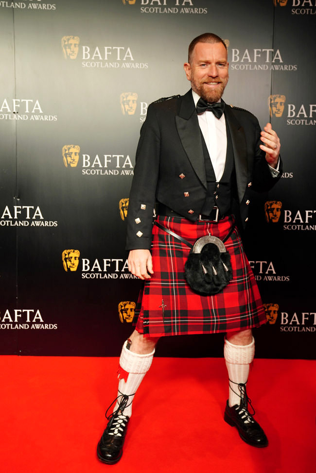 Ewan McGregor and David Tennant at the 2025 BAFTA Scotland Awards - Tom ...