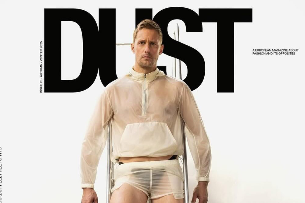 PILLION Star Alexander Skarsgård Covers DUST Magazine in Tom Ford - Tom ...