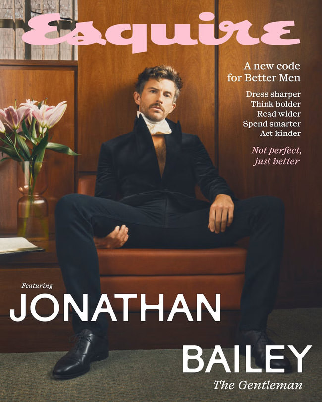 WICKED: FOR GOOD Star Jonathan Bailey for British ESQUIRE Magazine ...